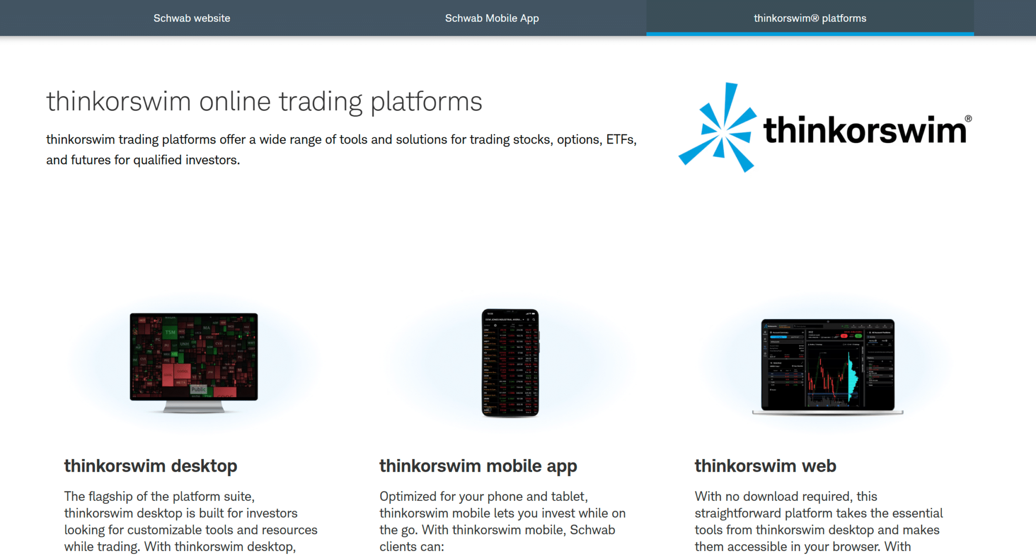 Is Thinkorswim available in Europe and the UK? Alternatives