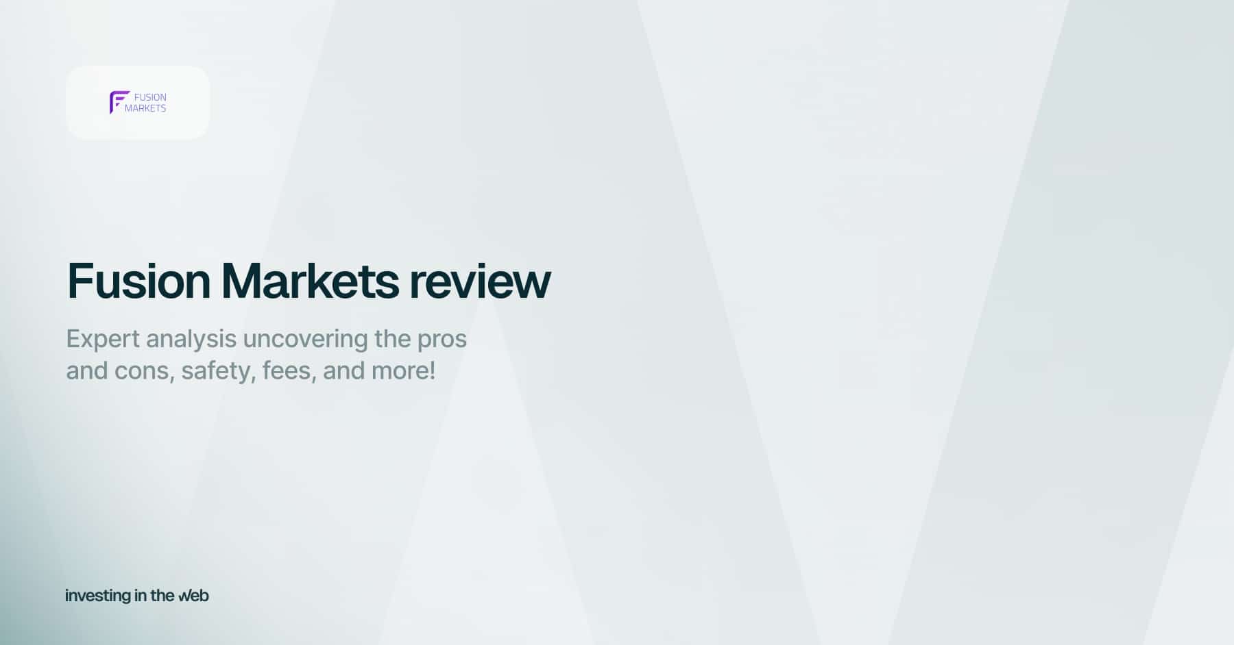Fusion Markets review 2025: fees, pros, cons & more