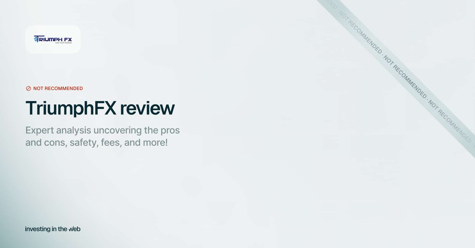 TriumphFX Review: Is it a Scam? 2026 Review