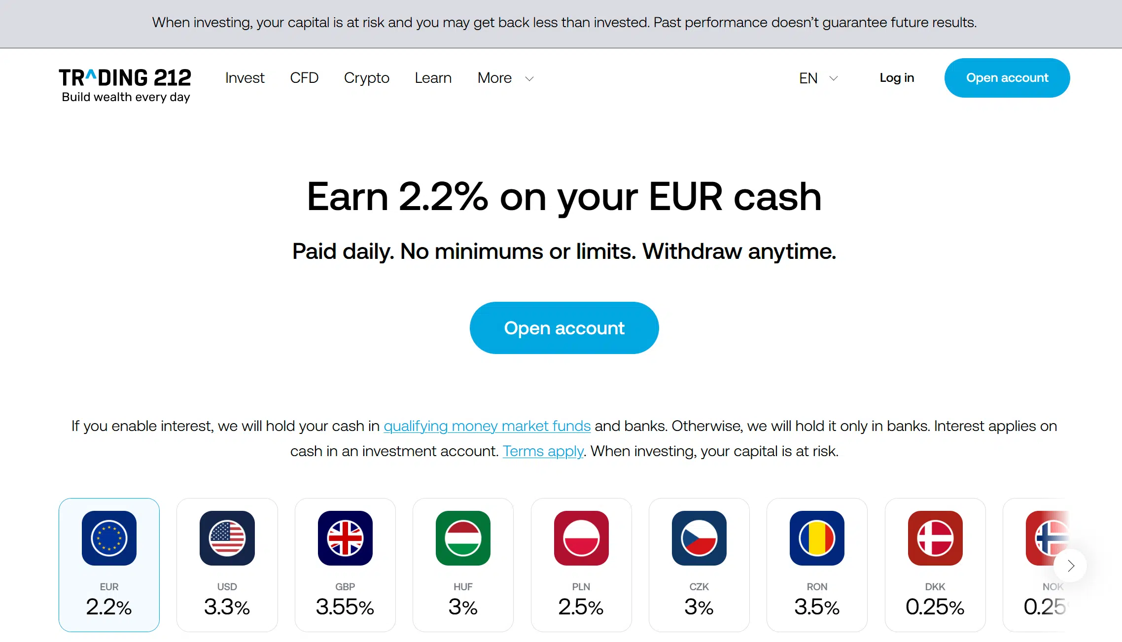 Trading 212 interest on cash: Is it safe? How does it work?
