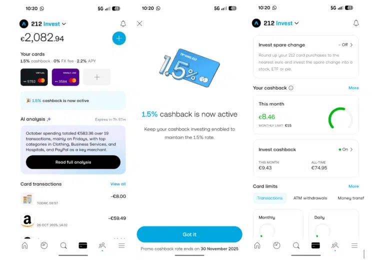 Trading 212 Cashback: How it works? What you need to know!