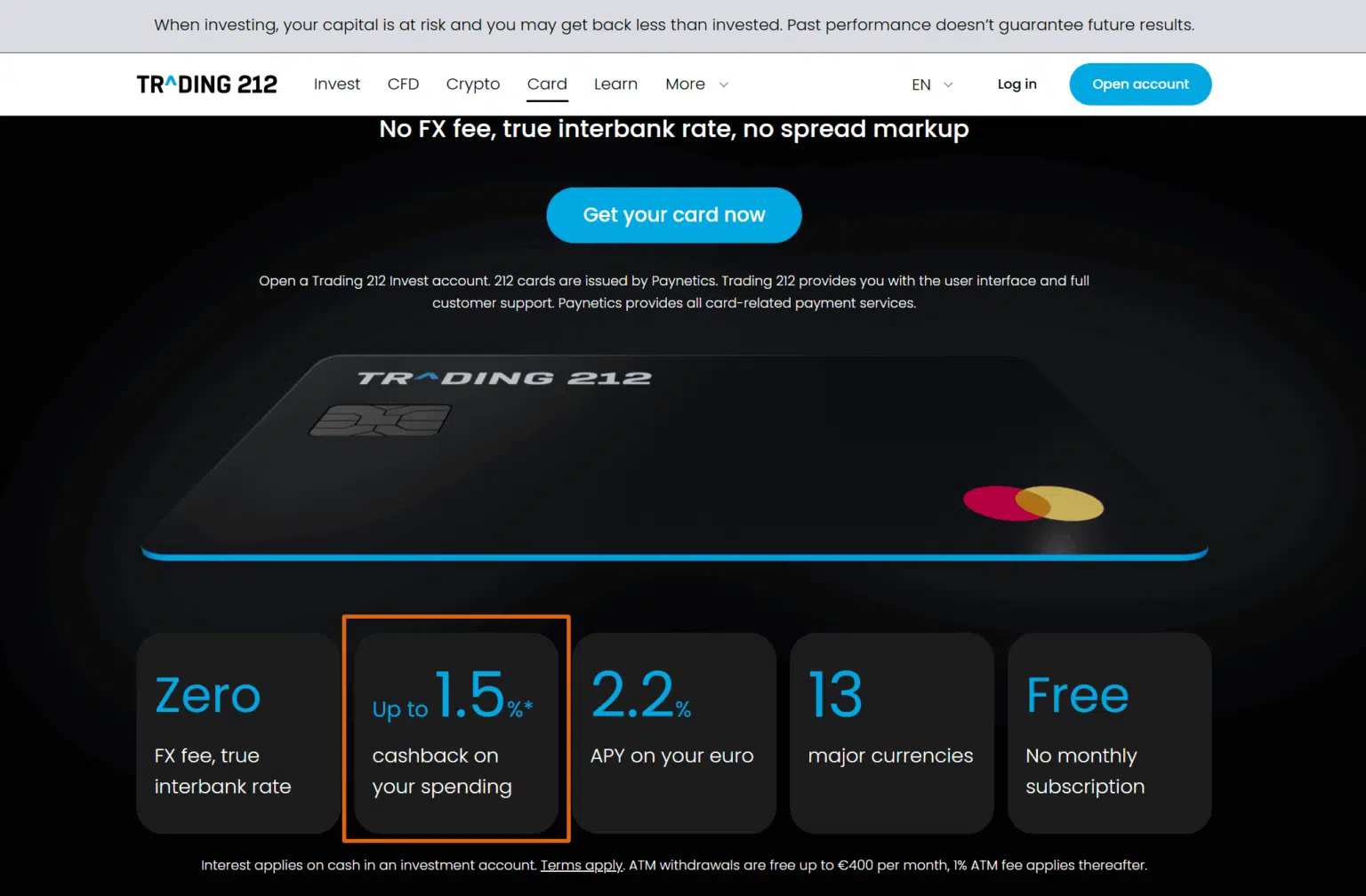 Trading 212 Cashback: How it works? What you need to know!