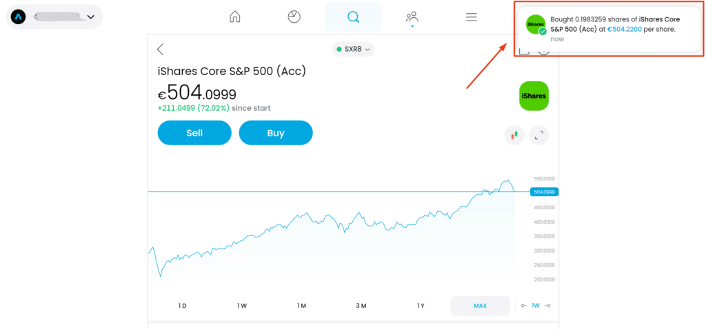 How to invest in the S&P 500 on Trading 212 (step-by-step)