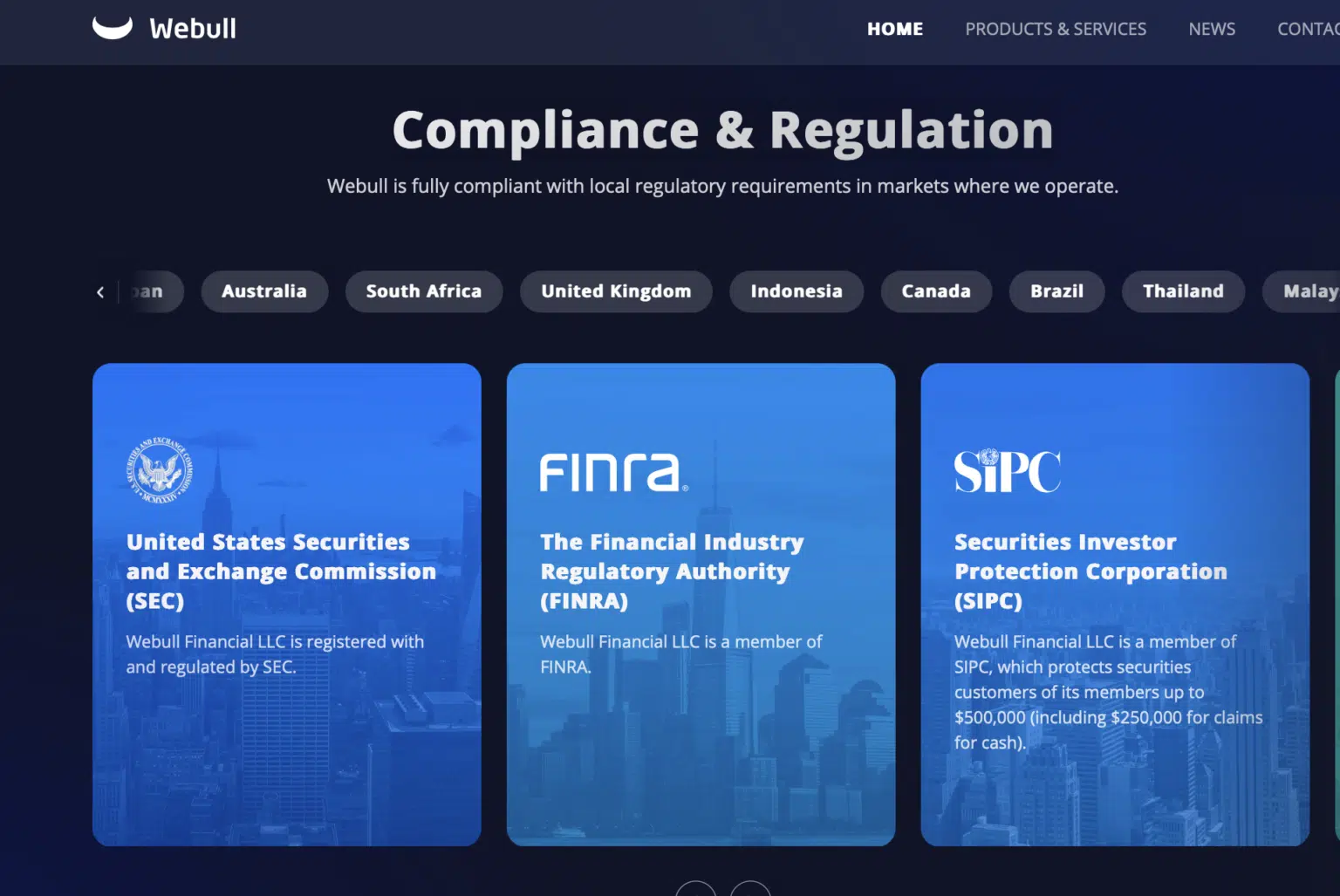 Where is Webull available? Supported countries & alternatives